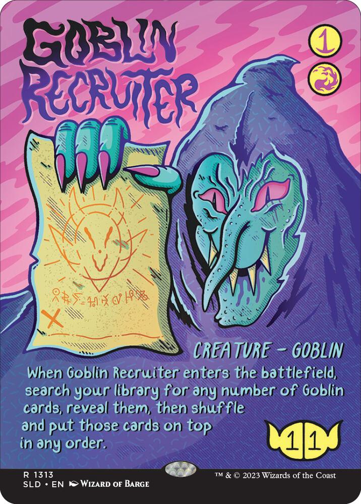 Goblin Recruiter - Secret Lair Drop Series - Magic: The Gathering ...