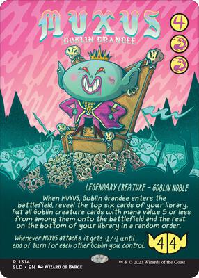 Muxus, Goblin Grandee - Secret Lair Drop Series - Magic: The Gathering ...
