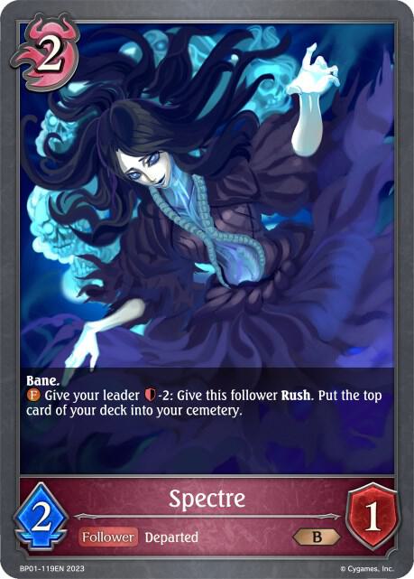 Spectre - BP01: Advent of Genesis - Shadowverse: Evolve - TCGplayer.com