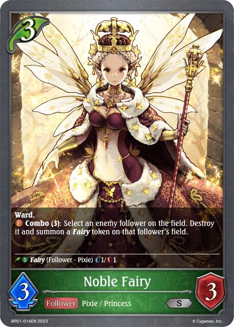 Noble Fairy - BP01: Advent of Genesis - Shadowverse: Evolve