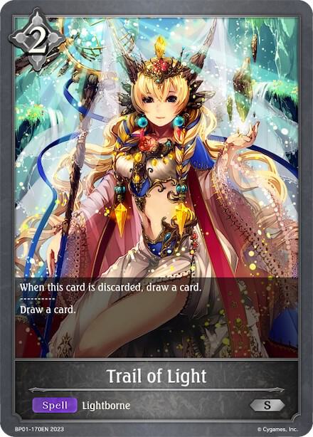 Trail of Light - BP01: Advent of Genesis - Shadowverse: Evolve - TCGplayer.com