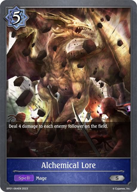 Alchemical Lore - BP01: Advent of Genesis - Shadowverse: Evolve