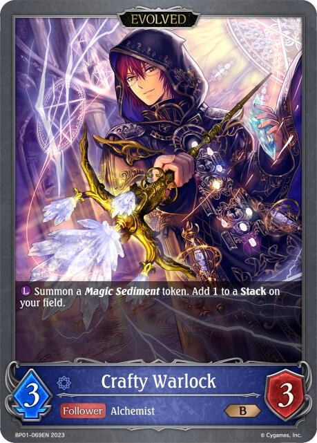 Crafty Warlock (Evolved) - BP01: Advent of Genesis - Shadowverse: Evolve - TCGplayer.com