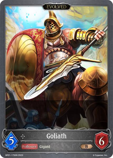 Goliath (Evolved) - BP01: Advent of Genesis - Shadowverse: Evolve ...
