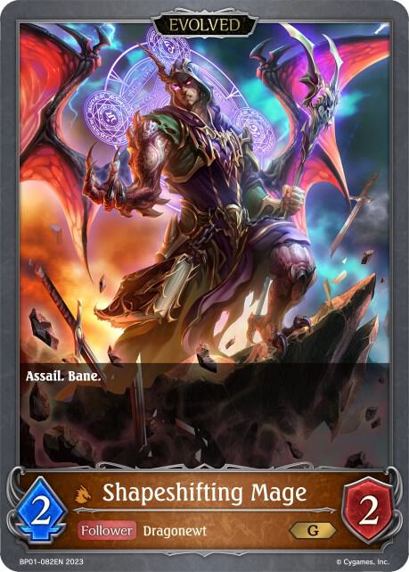 Shapeshifting Mage (Evolved) - BP01: Advent of Genesis - Shadowverse: Evolve - TCGplayer.com