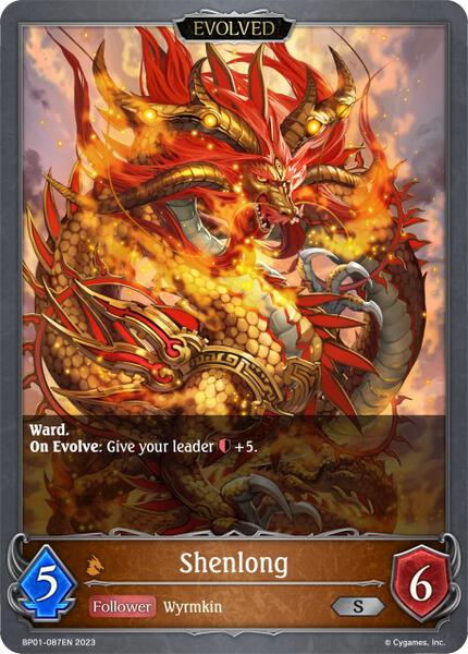 Shenlong (Evolved) - BP01: Advent of Genesis - Shadowverse: Evolve - TCGplayer.com