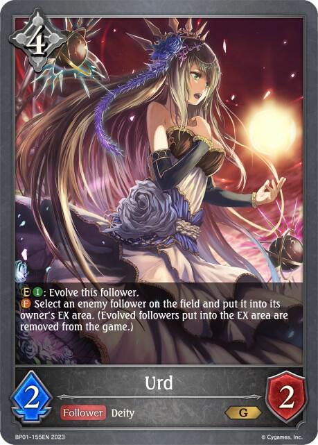 Urd - BP01: Advent of Genesis - Shadowverse: Evolve - TCGplayer.com