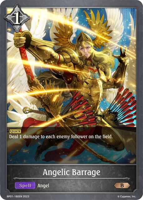 Angelic Barrage - BP01: Advent of Genesis - Shadowverse: Evolve - TCGplayer.com