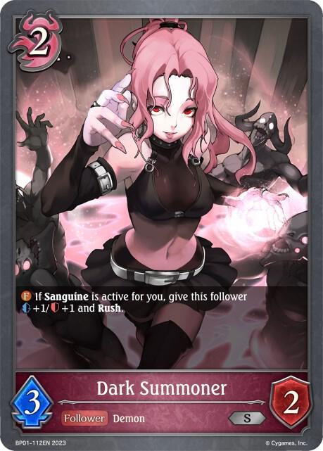 Dark Summoner - BP01: Advent of Genesis - Shadowverse: Evolve - TCGplayer.com