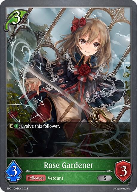 Rose Gardener - SD01: Regal Fairy Princess - Shadowverse: Evolve - TCGplayer.com