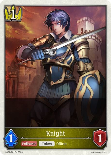 Knight - SD02: Blade of Resentment - Shadowverse: Evolve