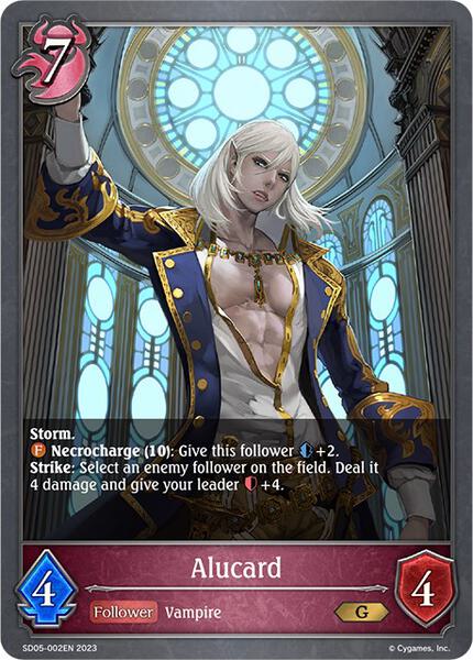 Alucard - SD05: Waltz of the Undying Night - Shadowverse: Evolve - TCGplayer.com