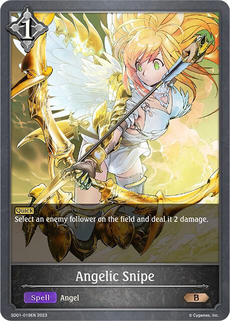 Angelic Snipe - SD01: Regal Fairy Princess - Shadowverse: Evolve ...