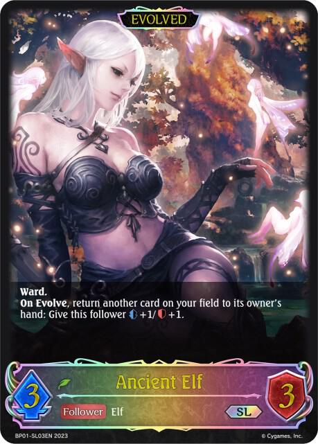 Ancient Elf (SL) (Evolved) - BP01: Advent of Genesis - Shadowverse: Evolve