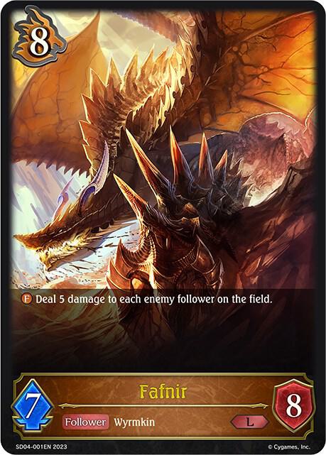 Fafnir - SD04: Wrath of the Greatwyrm - Shadowverse: Evolve - TCGplayer.com