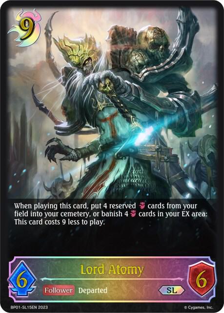 Lord Atomy (SL) - BP01: Advent of Genesis - Shadowverse: Evolve - TCGplayer.com