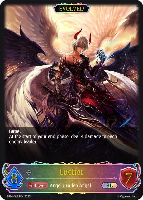 Lucifer (SL) (Evolved) - BP01: Advent of Genesis - Shadowverse: Evolve