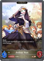 Ardent Nun (Evolved) - SD06: Maculate Ablution - Shadowverse: Evolve