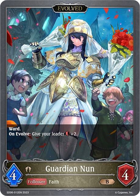 Guardian Nun (Evolved) - SD06: Maculate Ablution - Shadowverse: Evolve