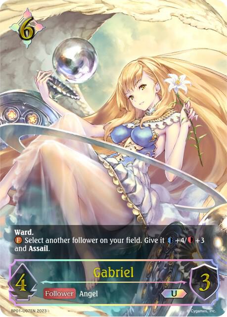 Gabriel (U) - BP01: Advent of Genesis - Shadowverse: Evolve - TCGplayer.com