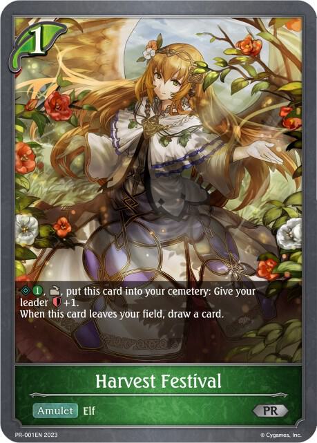 Harvest Festival - Shadowverse: Evolve Promo Cards - Shadowverse: Evolve