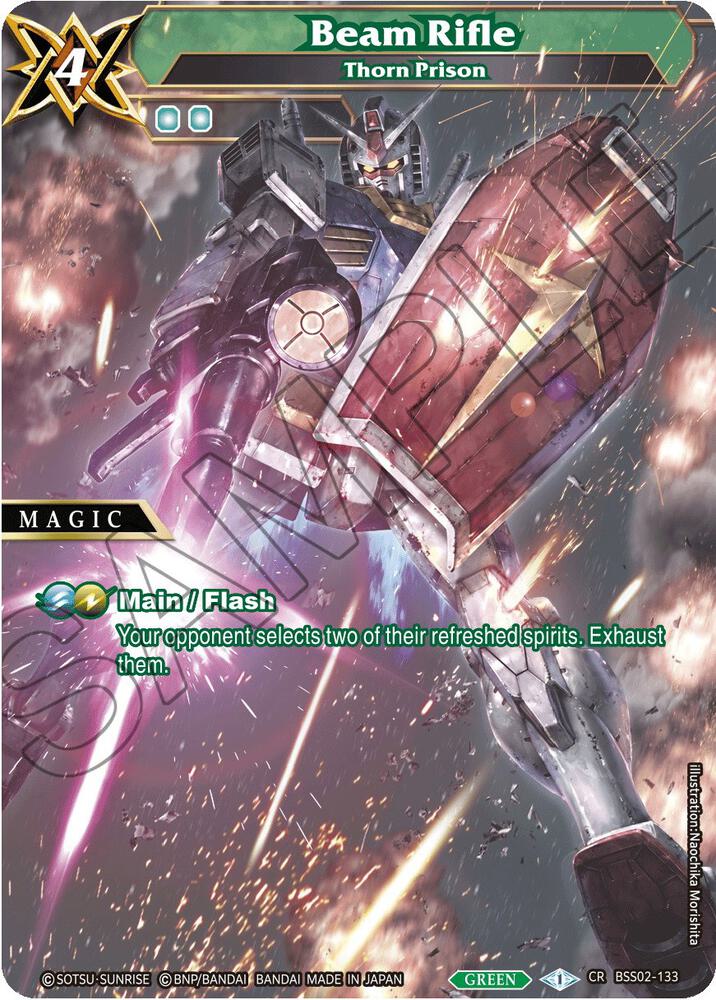 Beam Rifle - Thorn Prison - False Gods - Battle Spirits Saga ...