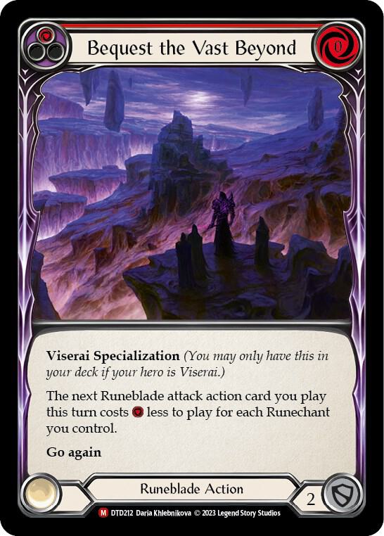 Bequest the Vast Beyond - Dusk till Dawn - Flesh and Blood TCG ...