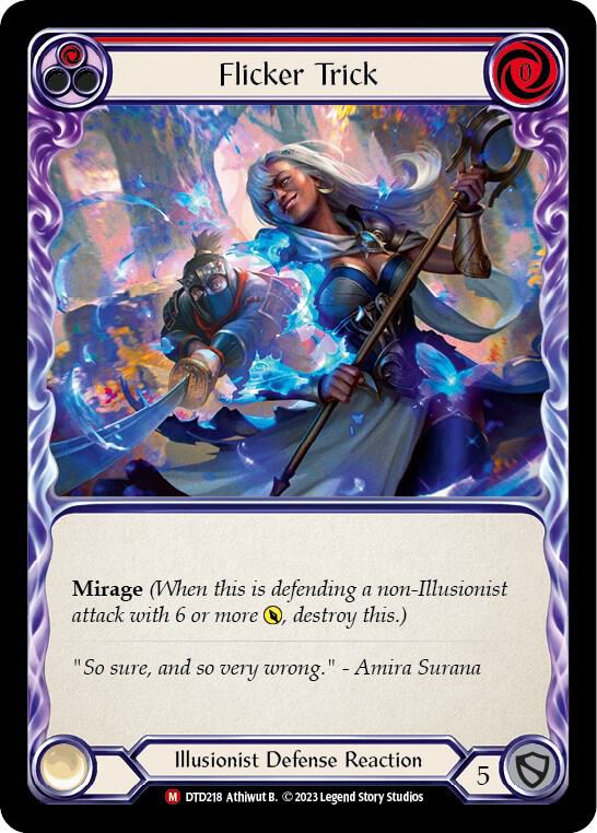 Flicker Trick - Dusk till Dawn - Flesh and Blood TCG - TCGplayer.com