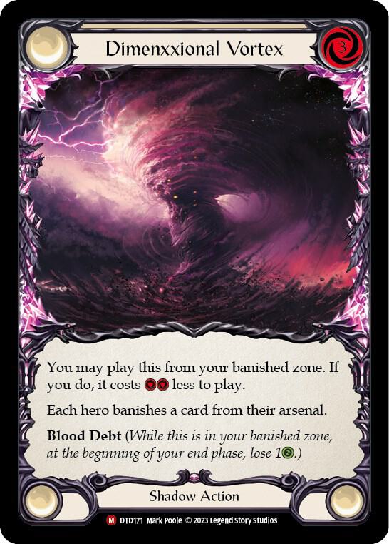 Dimenxxional Vortex - Dusk till Dawn - Flesh and Blood TCG - TCGplayer.com