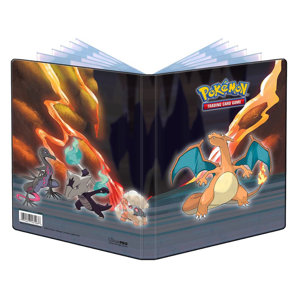 Pokemon Gallery Series Scorching Summit 4-Pocket Portfolio - Ultra Pro ...