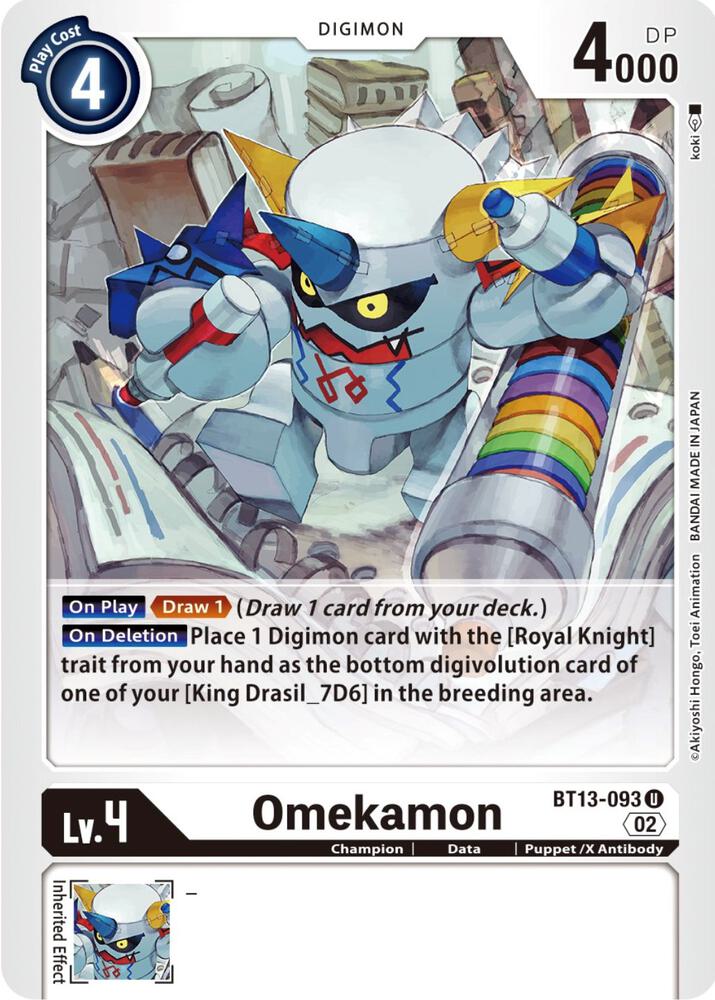 King Drasil_7D6 - Versus Royal Knights - Digimon Card Game - TCGplayer.com