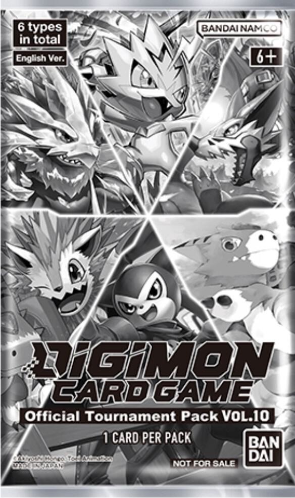 Official Tournament Pack Vol.10 - Digimon Promotion Cards - Digimon Card Game