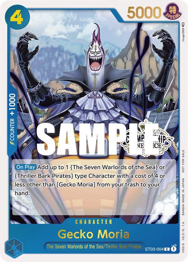 Gecko Moria (Store Championship Participation Pack) - One Piece ...