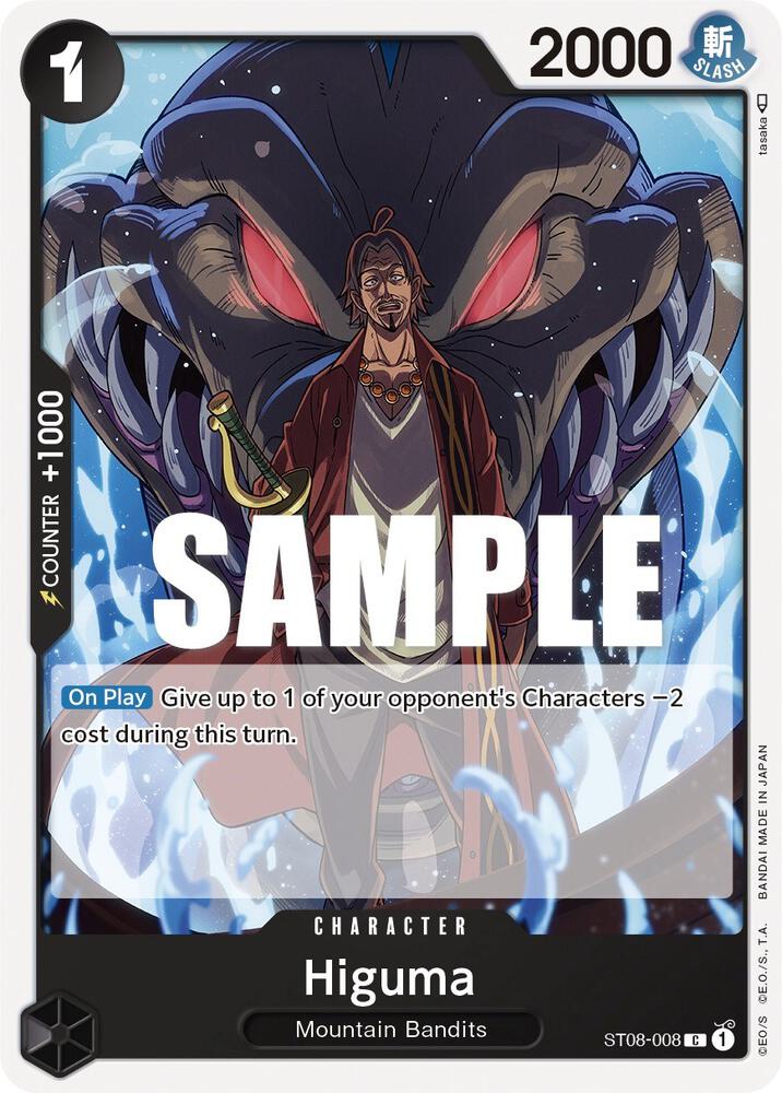 Higuma - Starter Deck 8: Monkey.D.Luffy - One Piece Card Game ...