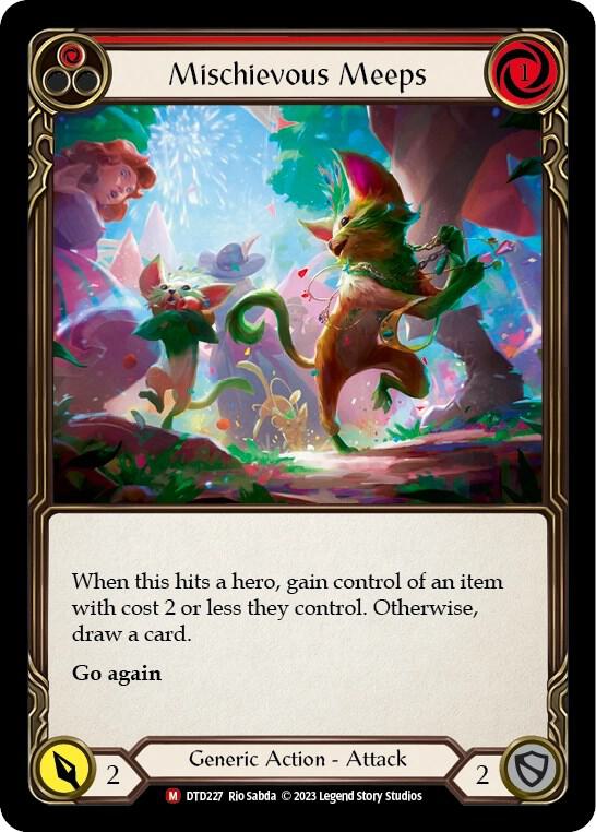 Mischievous Meeps - Dusk till Dawn - Flesh and Blood TCG - TCGplayer.com