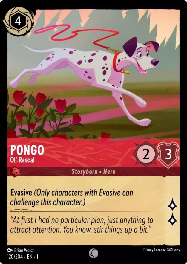 Pongo - Ol' Rascal - The First Chapter - Disney Lorcana - TCGplayer.com