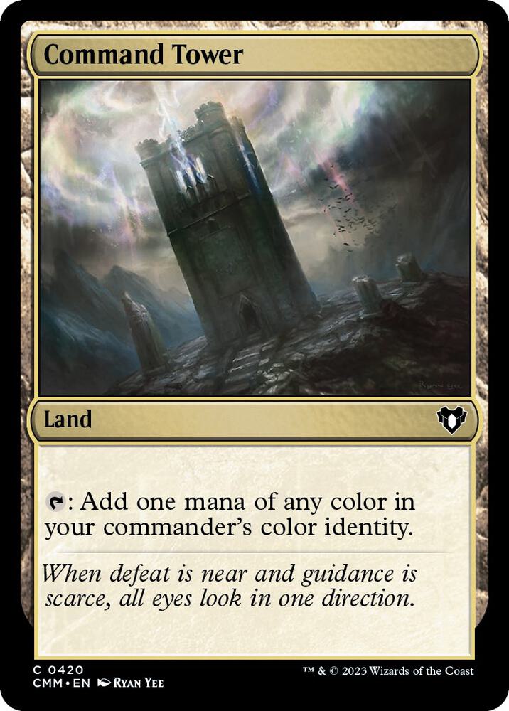 Command Tower - Commander Masters - Magic: The Gathering - TCGplayer.com