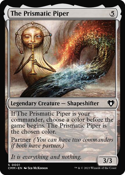 The Prismatic Piper - Commander Masters - Magic: The Gathering ...