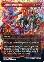 Disrupt Decorum - Launch Party & Release Event Promos - Magic: The ...