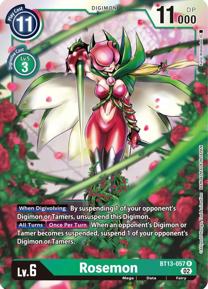 Rosemon - Versus Royal Knights - Digimon Card Game - TCGplayer.com