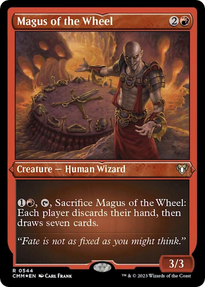Magus of the Wheel (Foil Etched) - Commander Masters - Magic: The ...