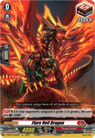 Flare Veil Dragon - D-SS05: Festival Booster 2023 - Cardfight Vanguard - TCGplayer.com