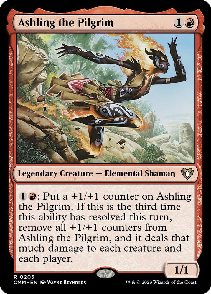 Ashling the Pilgrim - Commander Masters - Magic: The Gathering ...