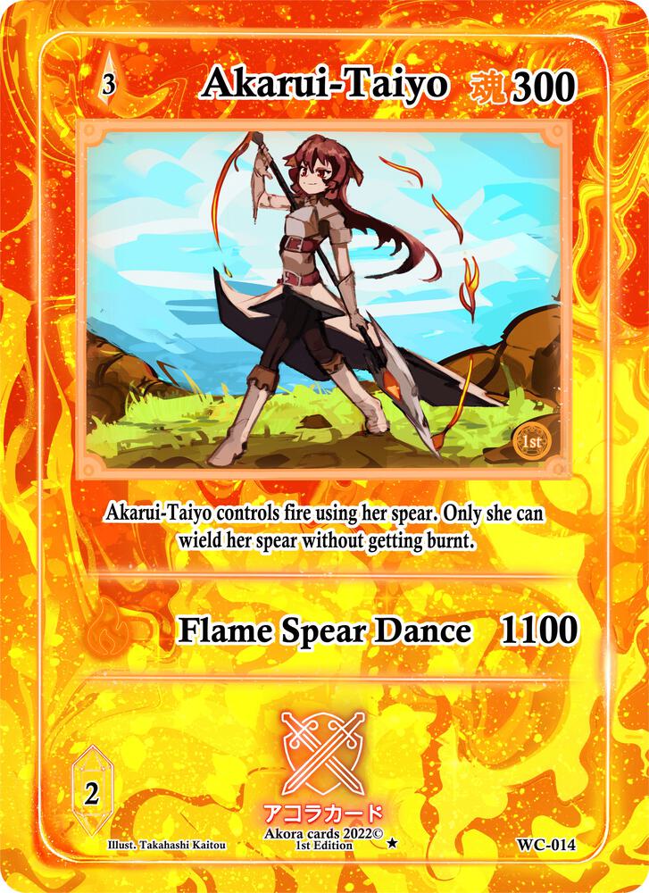 Akarui-Taiyo - Warped Crusaders [1st Edition] - Akora TCG - TCGplayer.com