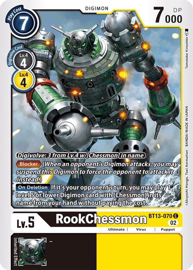 RookChessmon - Versus Royal Knights - Digimon Card Game - TCGplayer.com