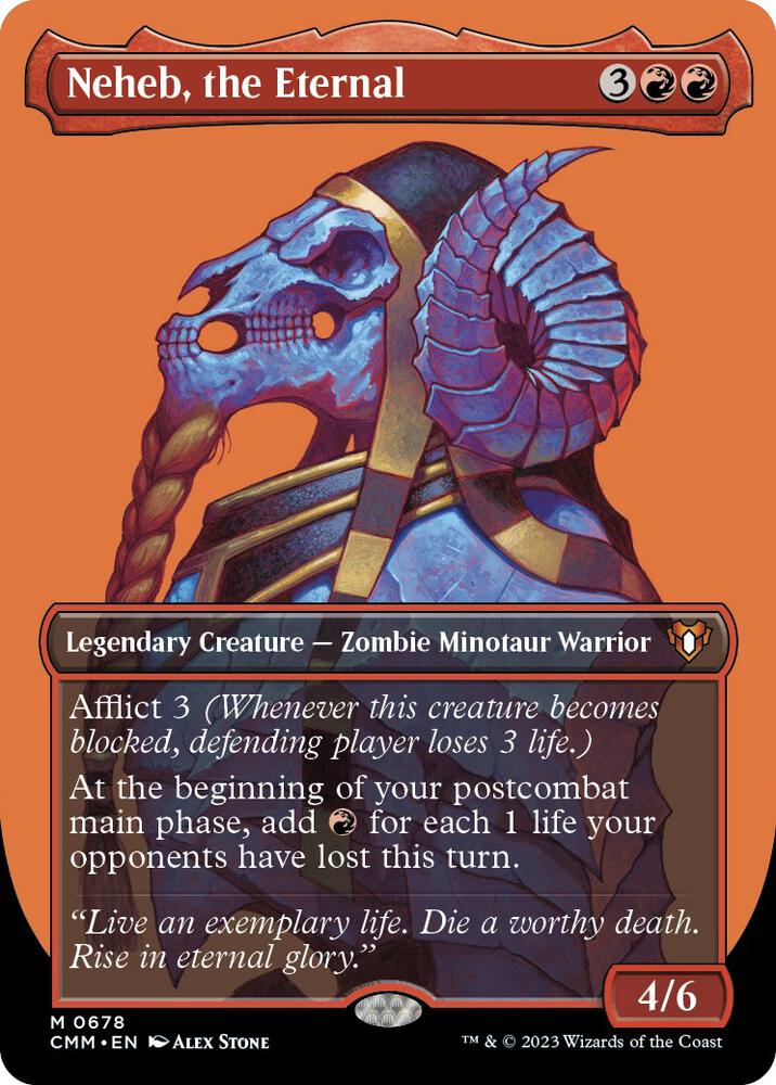 Neheb, the Eternal (Borderless) - Commander Masters - Magic: The ...
