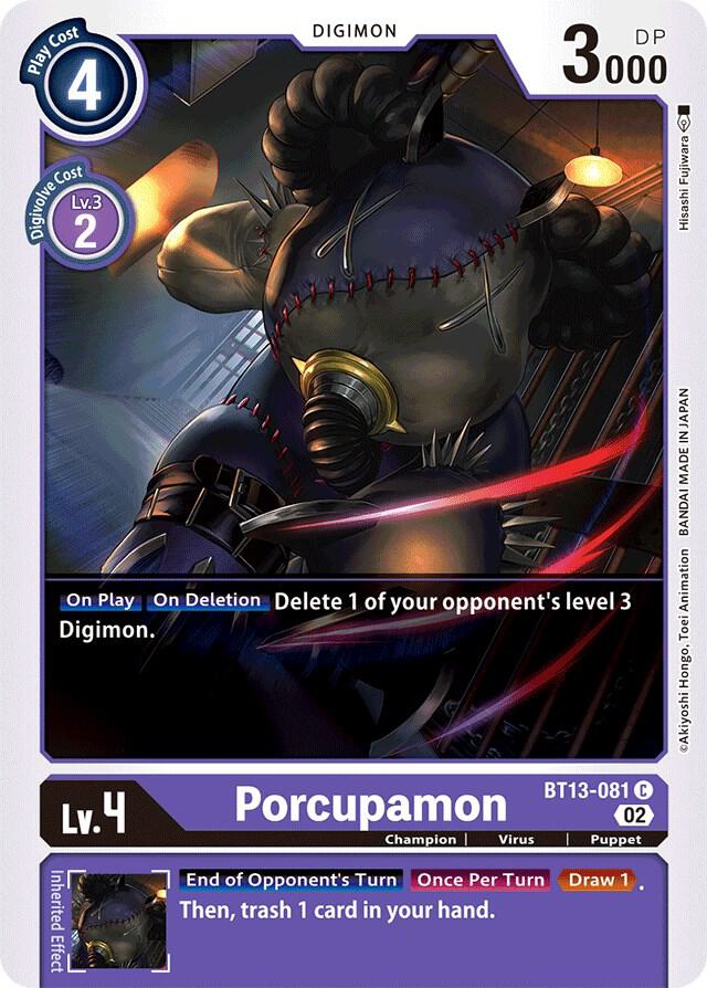Porcupamon - Versus Royal Knights - Digimon Card Game - TCGplayer.com