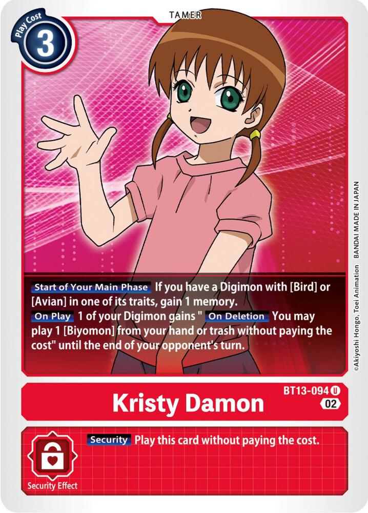 Biyomon - Versus Royal Knights - Digimon Card Game