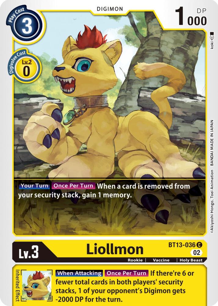 BanchoLeomon - Versus Royal Knights - Digimon Card Game