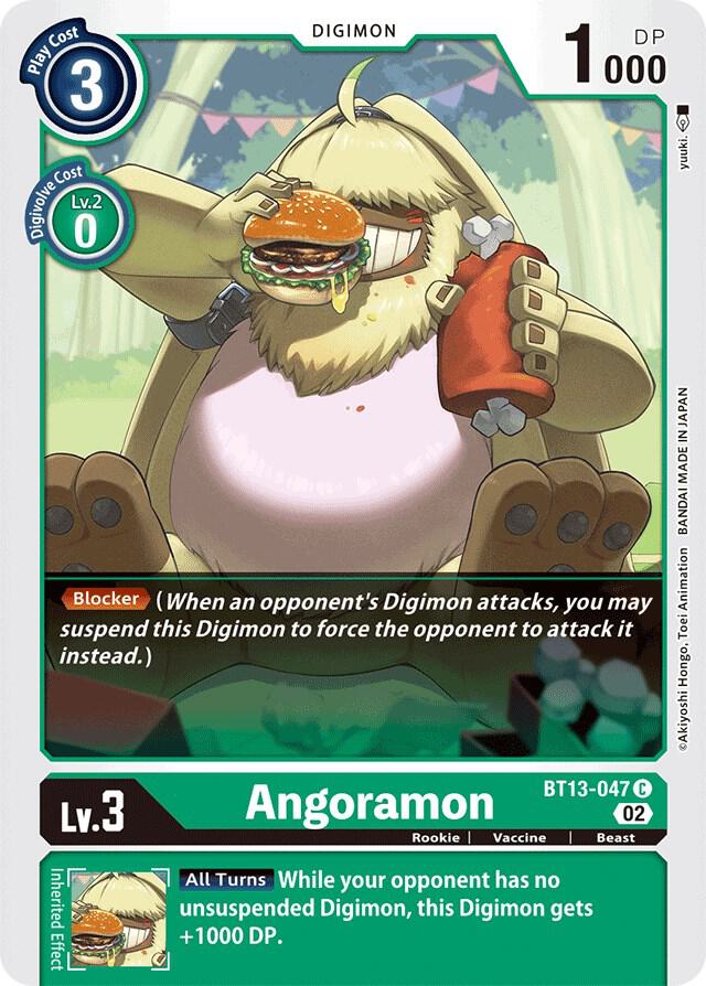 SymbareAngoramon - Versus Royal Knights - Digimon Card Game